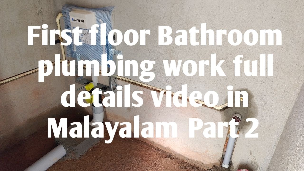 First floor Bathroom plumbing work full details video part 2 #plumbing ...