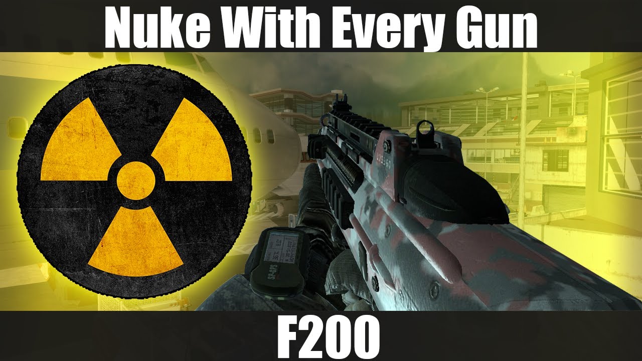 Nuke With Every Gun | F2000 | Call of Duty: Modern Warfare 2 - YouTube