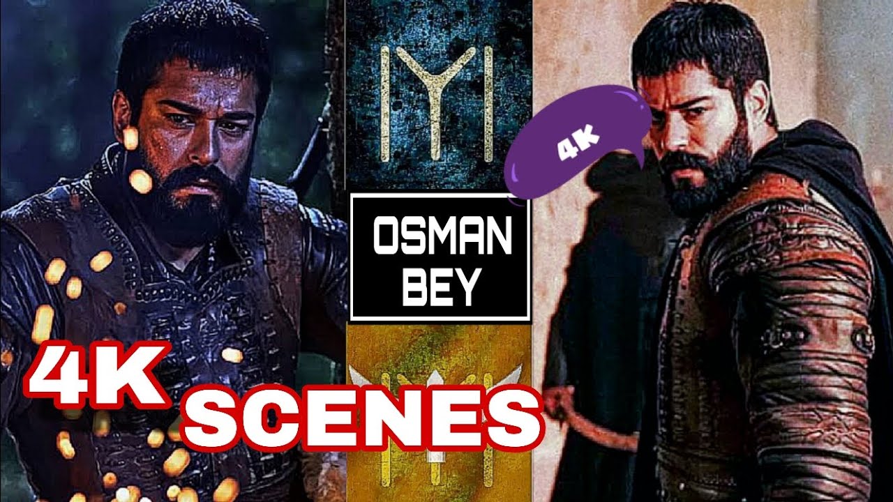 KURULUS OSMAN | 4K SCENES 💥 | OSMAN BEY ATTITUDE 🔥⚡ - YouTube
