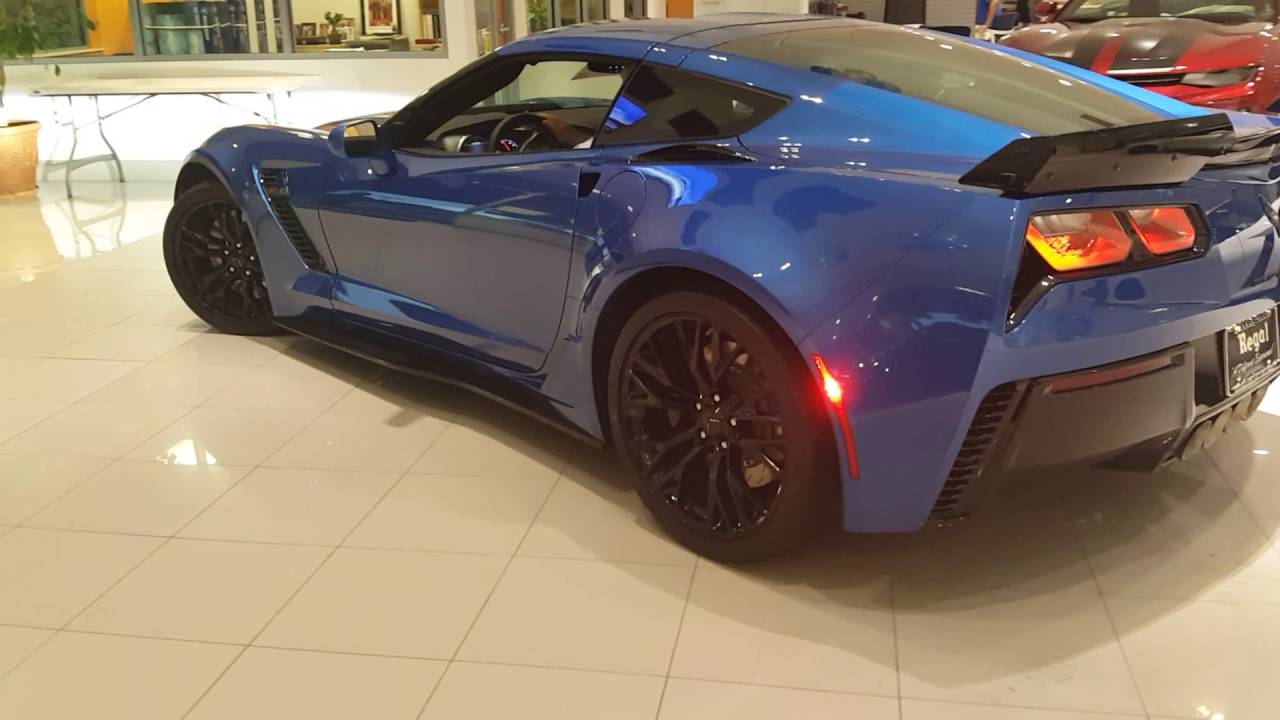 2016 C7 Z06 taking delivery - YouTube