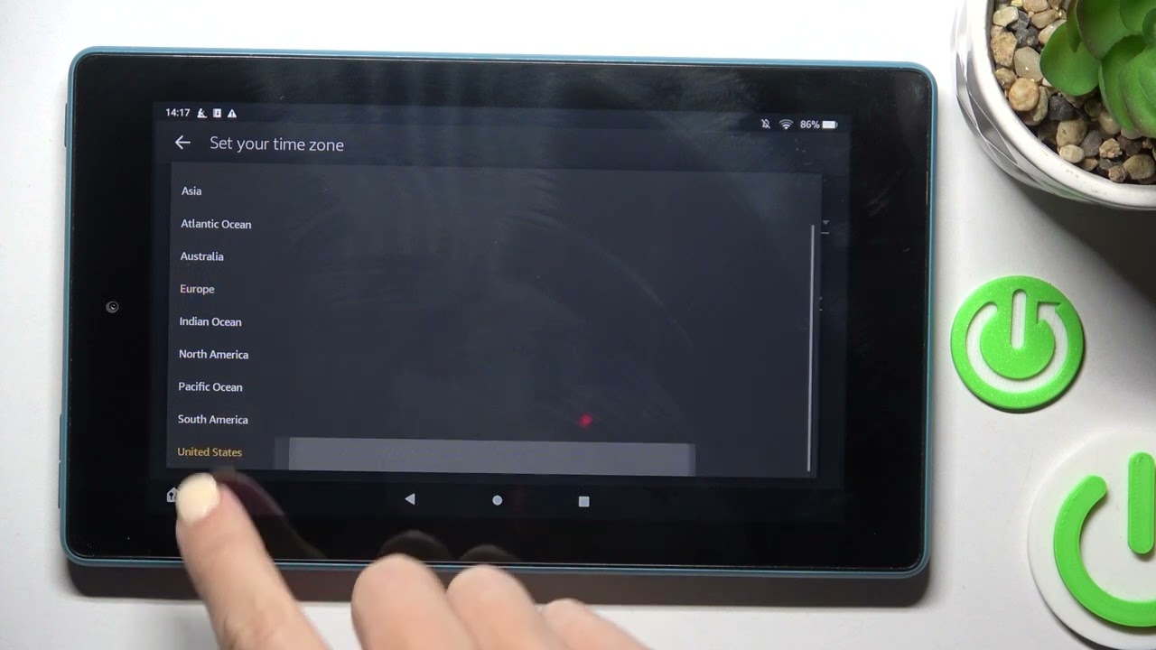 How To Change Time Zone On AMAZON Fire 7 Automatic Time Zone YouTube How To Change Time Zone On AMAZON Fire 7 Automatic Time Zone YouTube