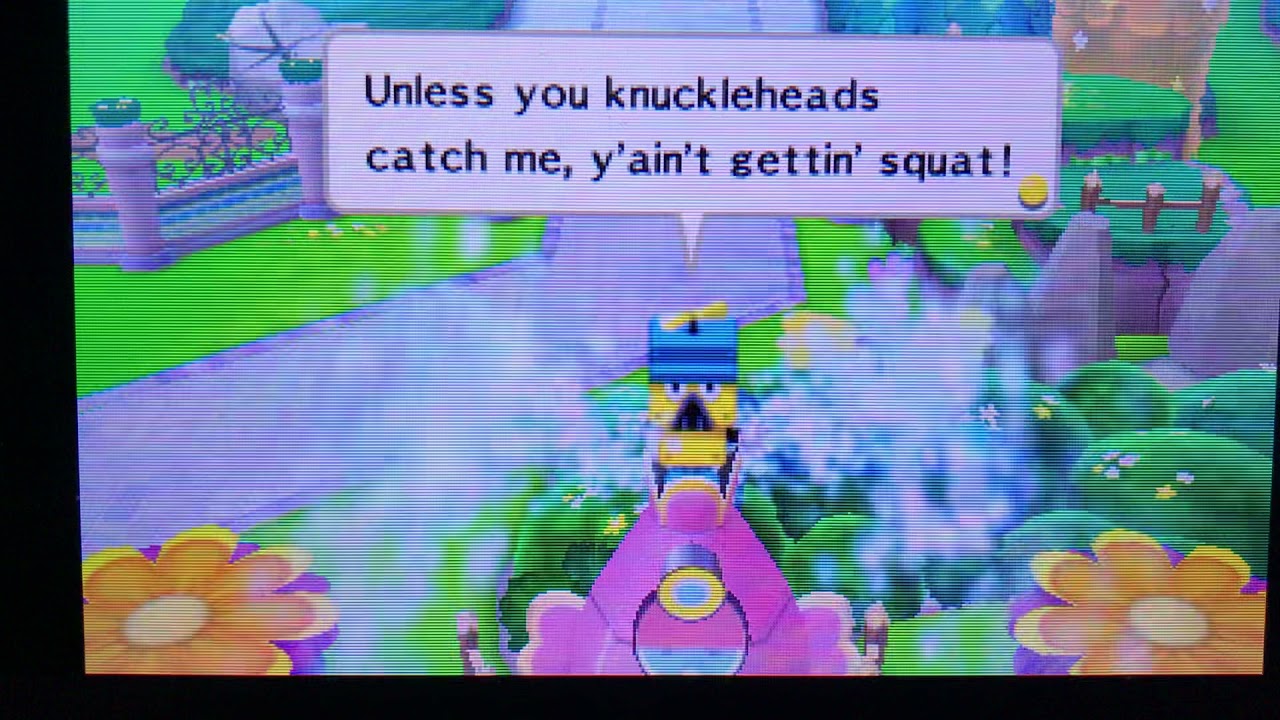 Mario & Luigi: Dream Team-Boss Brickle Gets Himself Stuck Inside the ...