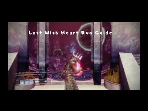Destiny 2 Last Wish Riven's Heart Run - YouTube