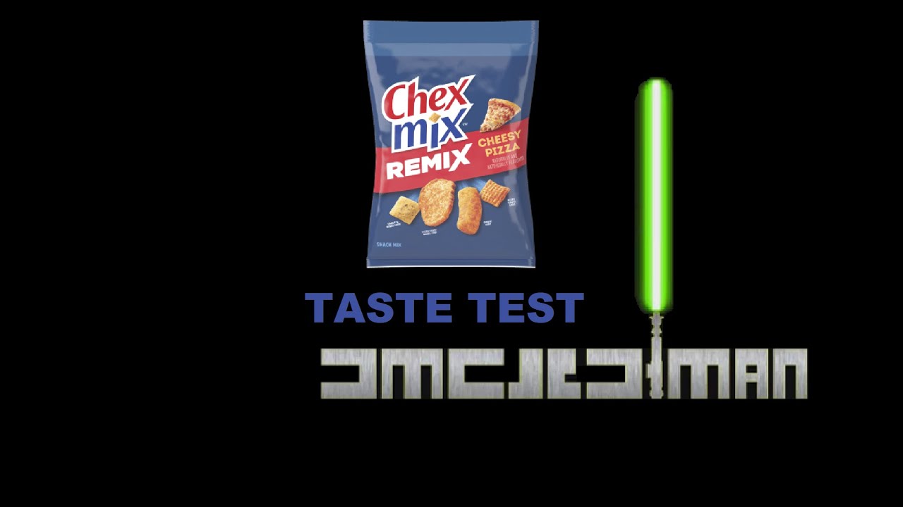 Chex Mix Remix Cheesy Pizza Taste Test - YouTube