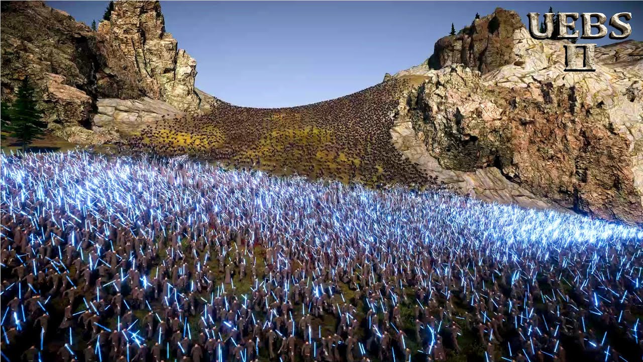 WILL 100,000 LASER KNIGHTS WIN AGAINST 4,000,000 ANIMALS? | Ultimate ...