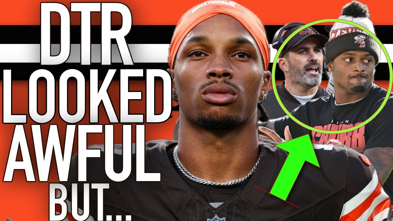 DTR WAS AWFUL BUT THE REAL PROBLEM THE BROWNS NEED FIX IS... - YouTube