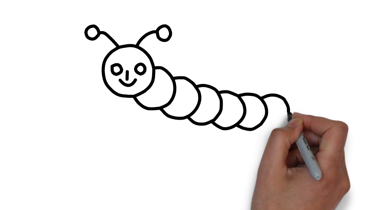 How To Draw A Caterpillar Easy Art Tutorial Step By Step YouTube how-to-draw-a-caterpillar-easy-art-tutorial-step-by-step-youtube