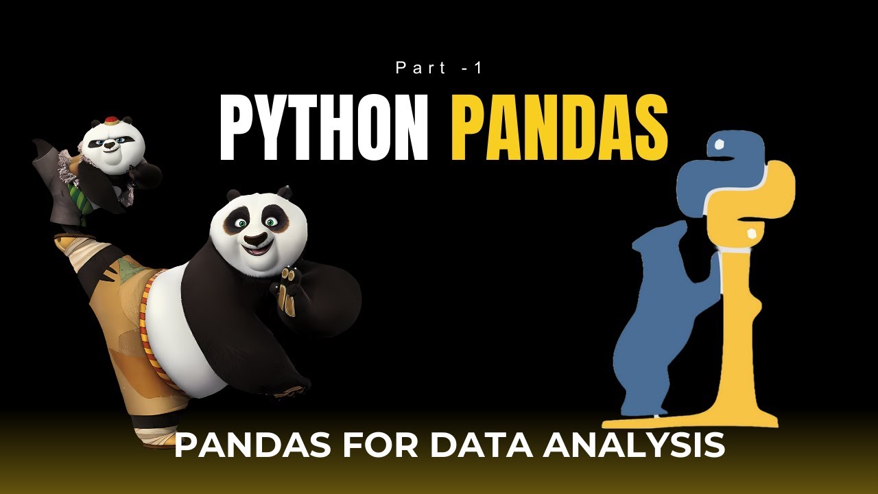 Mastering Pandas In Python For Data Science Hindi Tutorial Pandaslibrary Dataanalytics Youtube