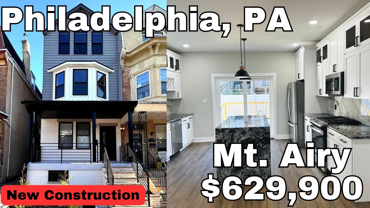 Elegant New Home Tour in Philadelphia's Vibrant Mt. Airy Neighborhood ...