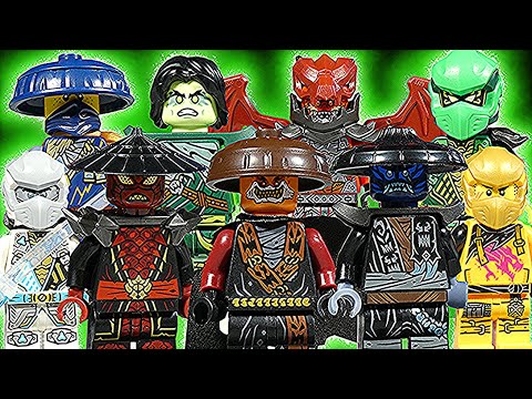 LEGO NINJAGO FORBIDDEN FIVE + NINJAGO COMPILATION - YouTube