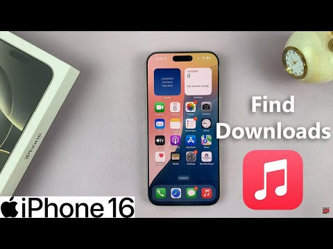 How To Find Downloaded Apple Music On iPhone 16 / 16 Pro