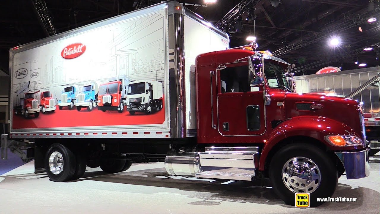 2020 Peterbilt 337 Delivery Truck - Exterior Interior Walkaround - YouTube