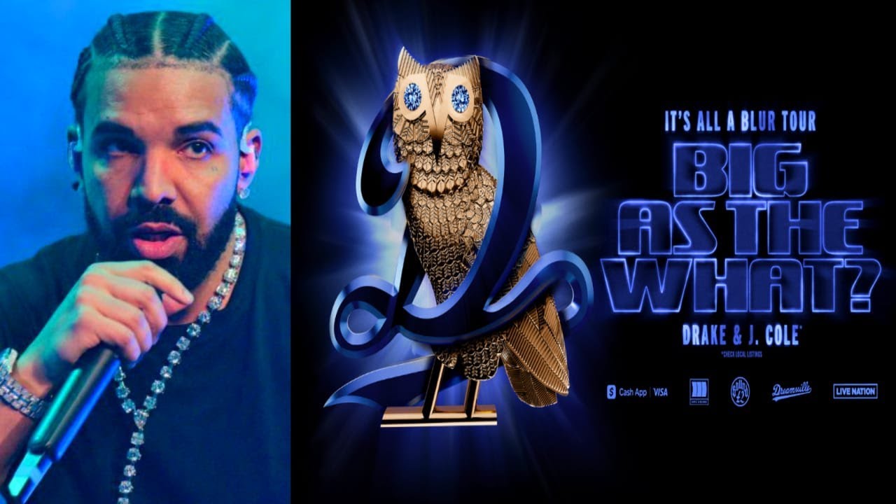 Drake Announces ‘It’s All a Blur — Big as the What?’ 2024 Tour With J ...