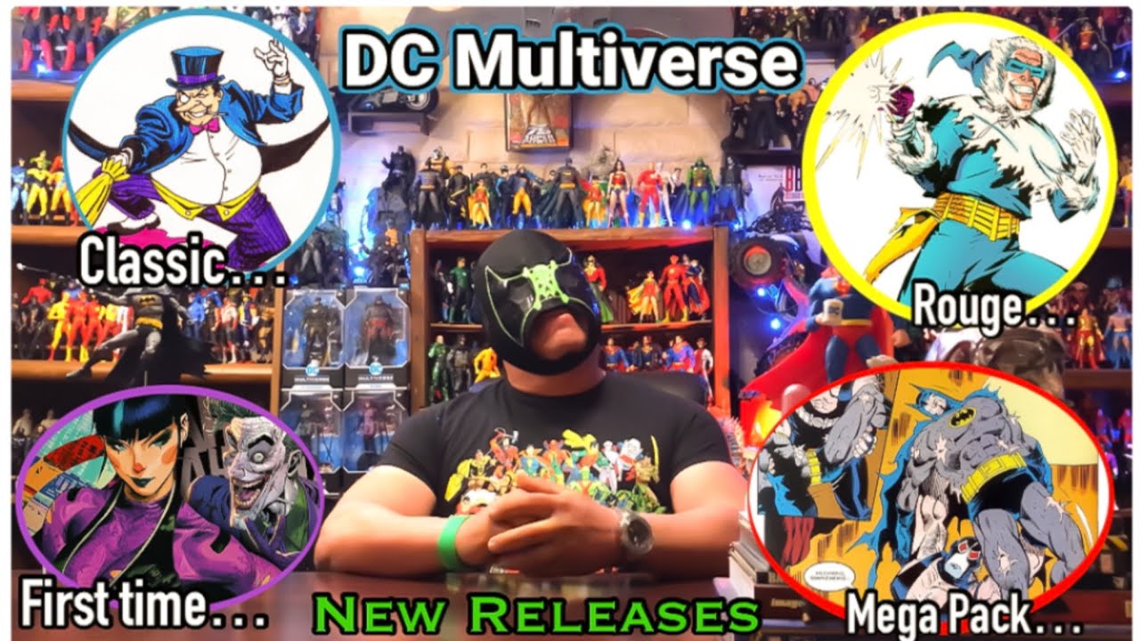 Upcoming DC Multiverse Releases - YouTube