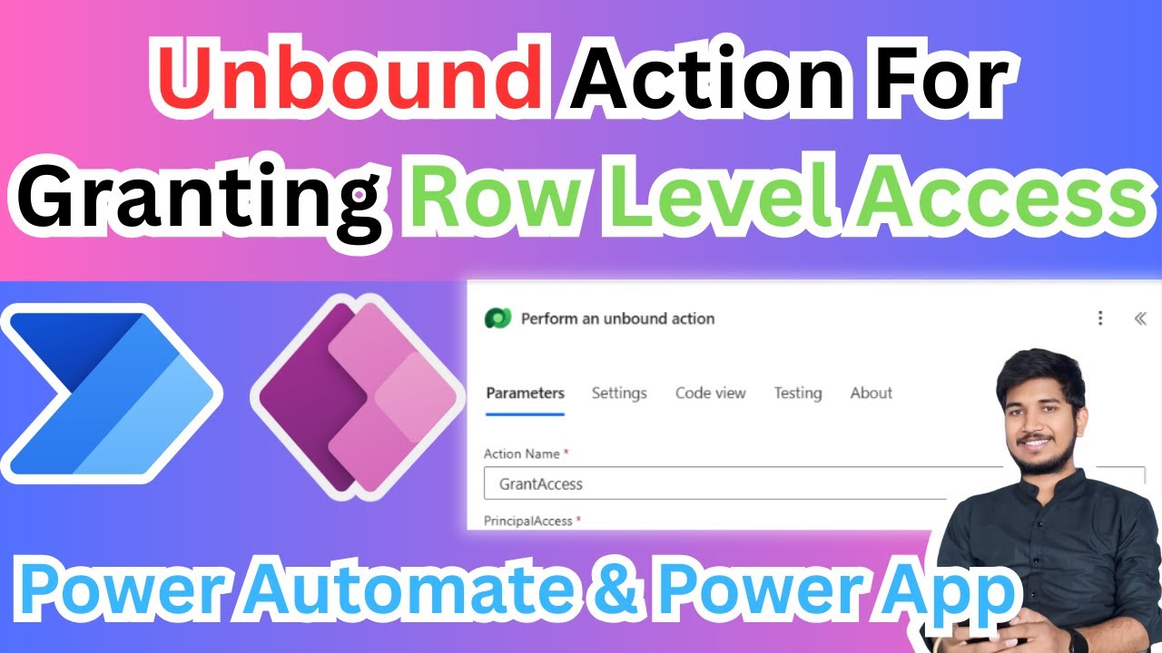 Unbound Action for Granting Row Level Access in Dataverse - YouTube