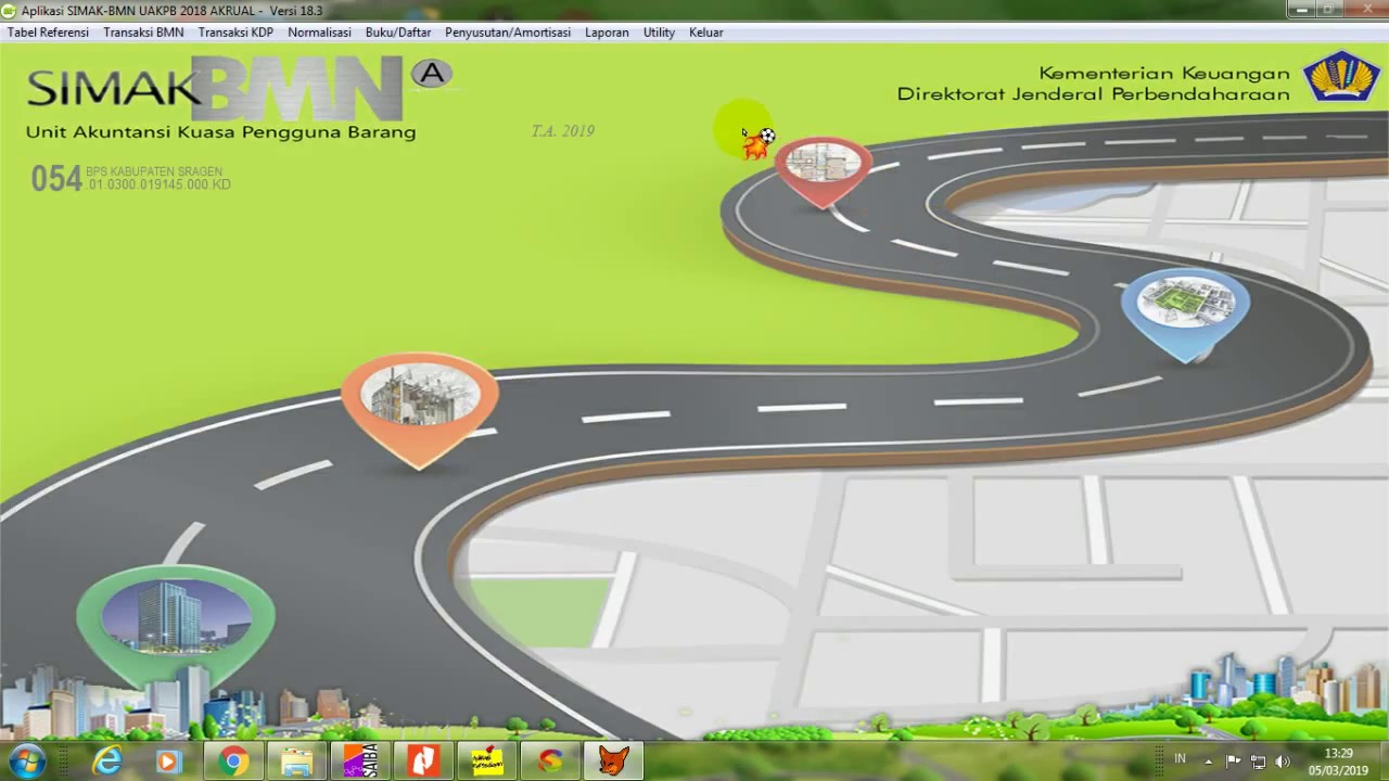 Belajar Cara Backup Aplikasi SIMAK BMN - YouTube