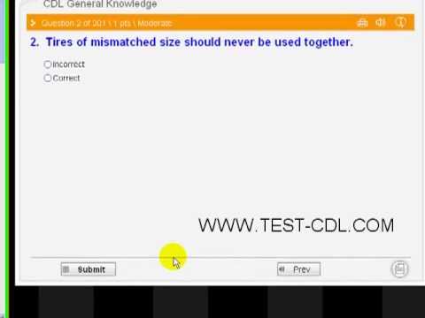 Alabama CDL Test Software- Answers to the Alabama CDL Test - YouTube