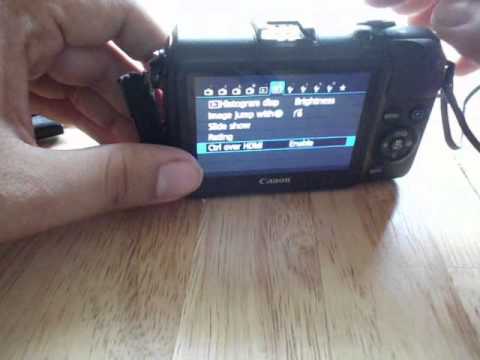 $2 HDMI cable for Canon EOS M (and how to us it!) - YouTube
