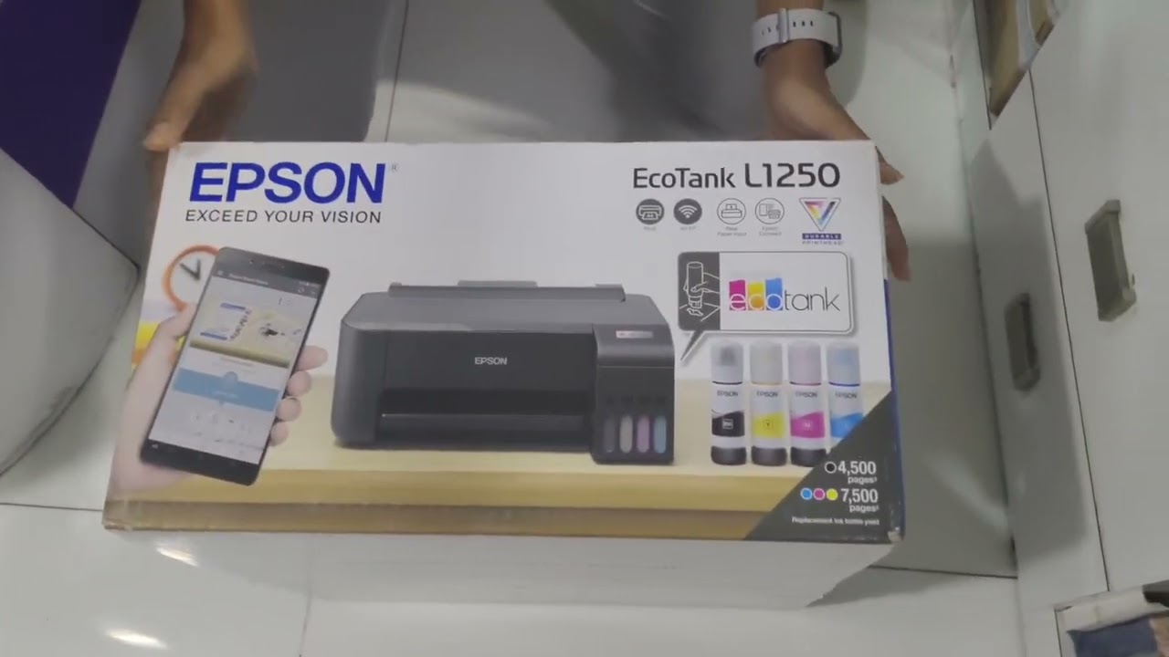 Epson L1250 Ink Tank Printer - YouTube