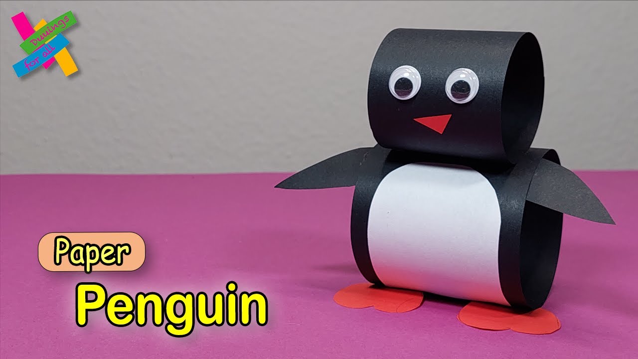 Paper Penguin | DIY | How to make a penguin | Fold Tutorial - YouTube