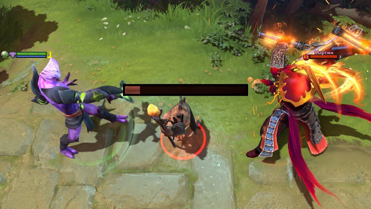 the most intense last hit battle - YouTube