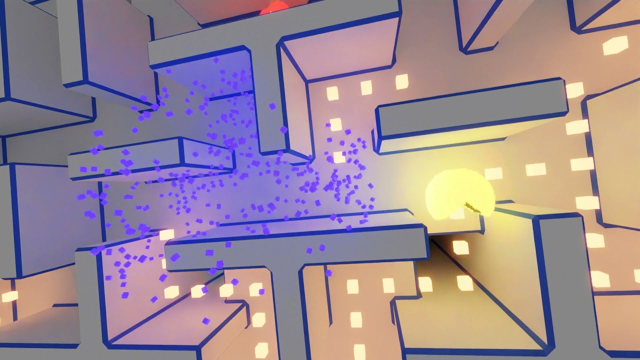 2D / 3D Pac-Man | Blender Animation - YouTube
