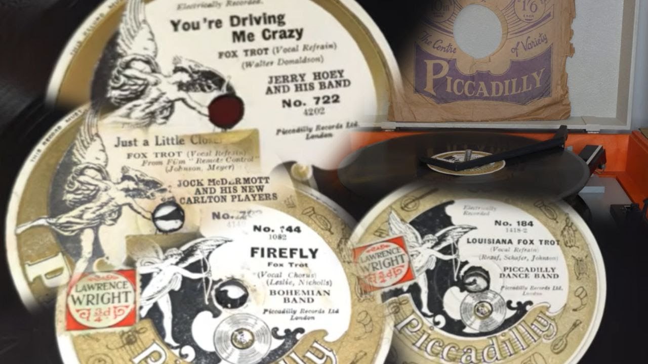 1930s Piccadilly 78's Auto Stacked On A 1973 Fidelity HF43 Record ...