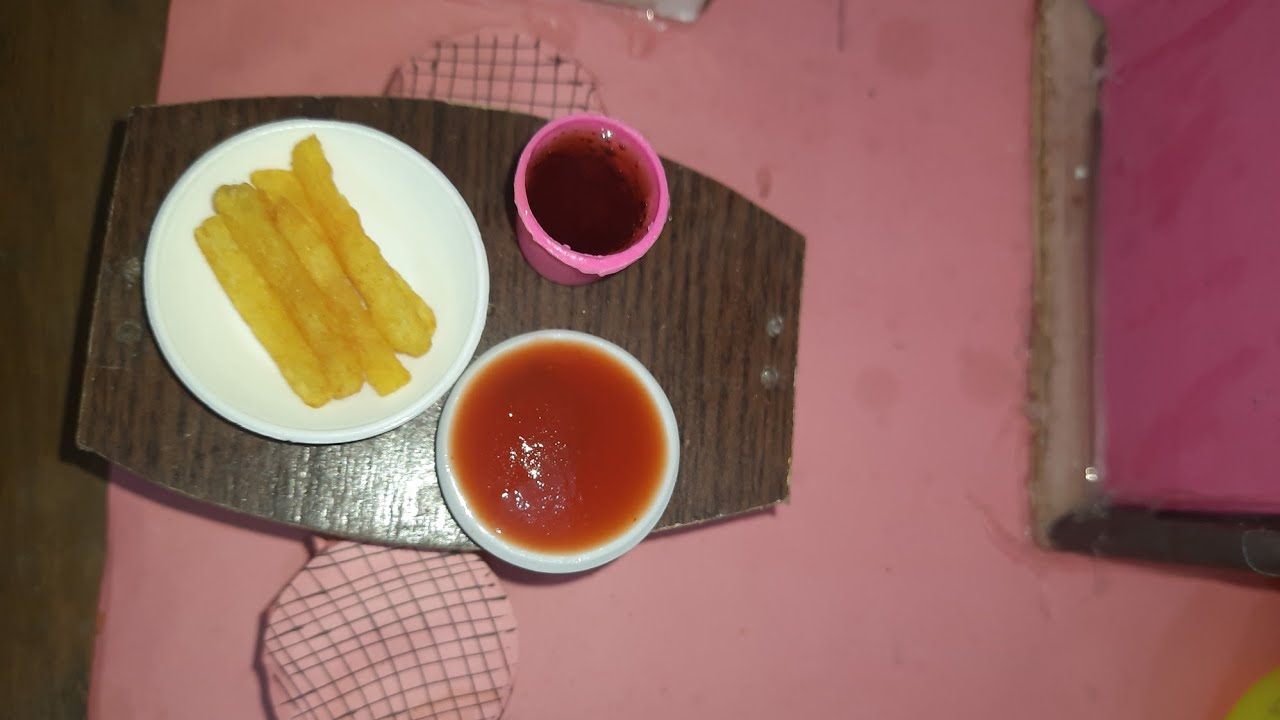 Miniature French Fries||Easy French Fry Recipe ||Mh Mini kitchen ...