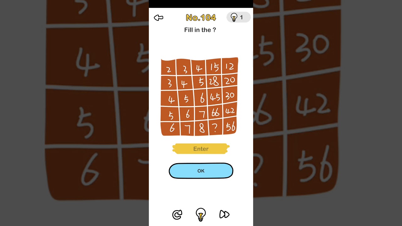 Brain out : No. 104 - Fill in the ? - YouTube