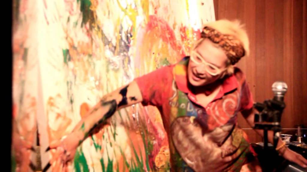 DEY ACTION PAINTING PERTEMUAN BATAS - YouTube