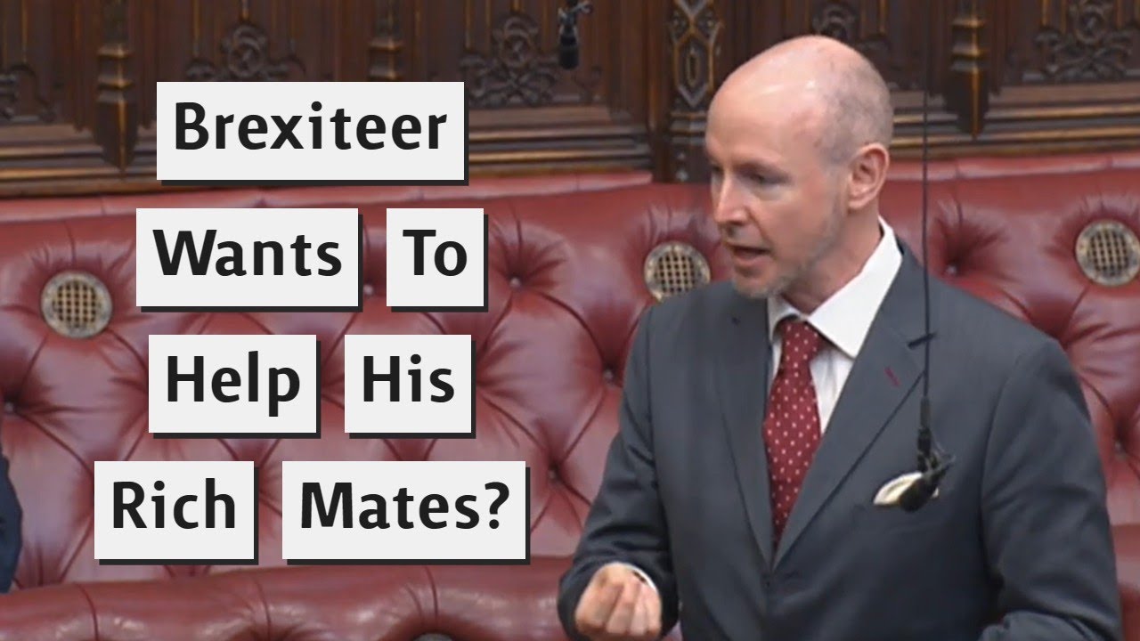 Brexiteer Daniel Hannan Wants To Help His Rich Mates At Your Expense ...