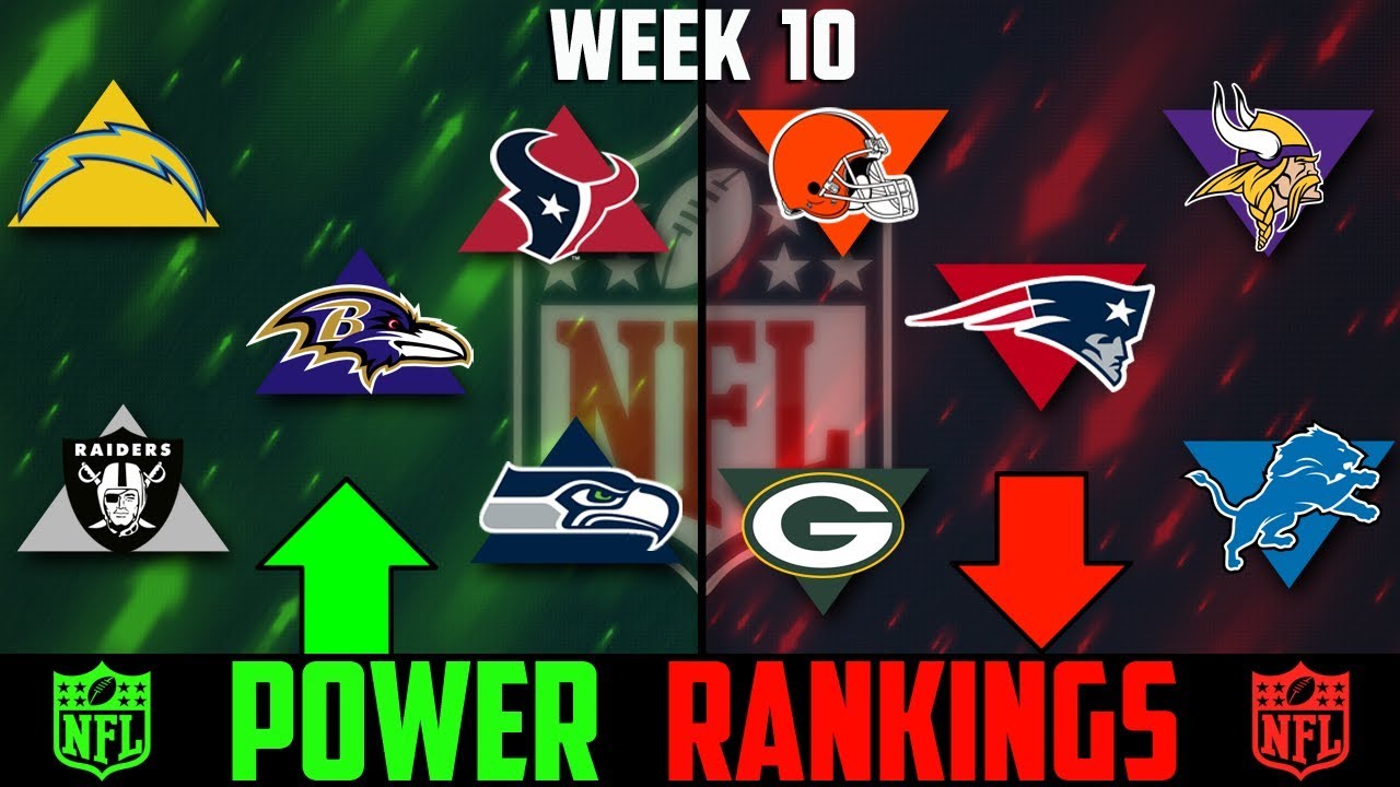NFL Week 10 Power Rankings 2019 - YouTube