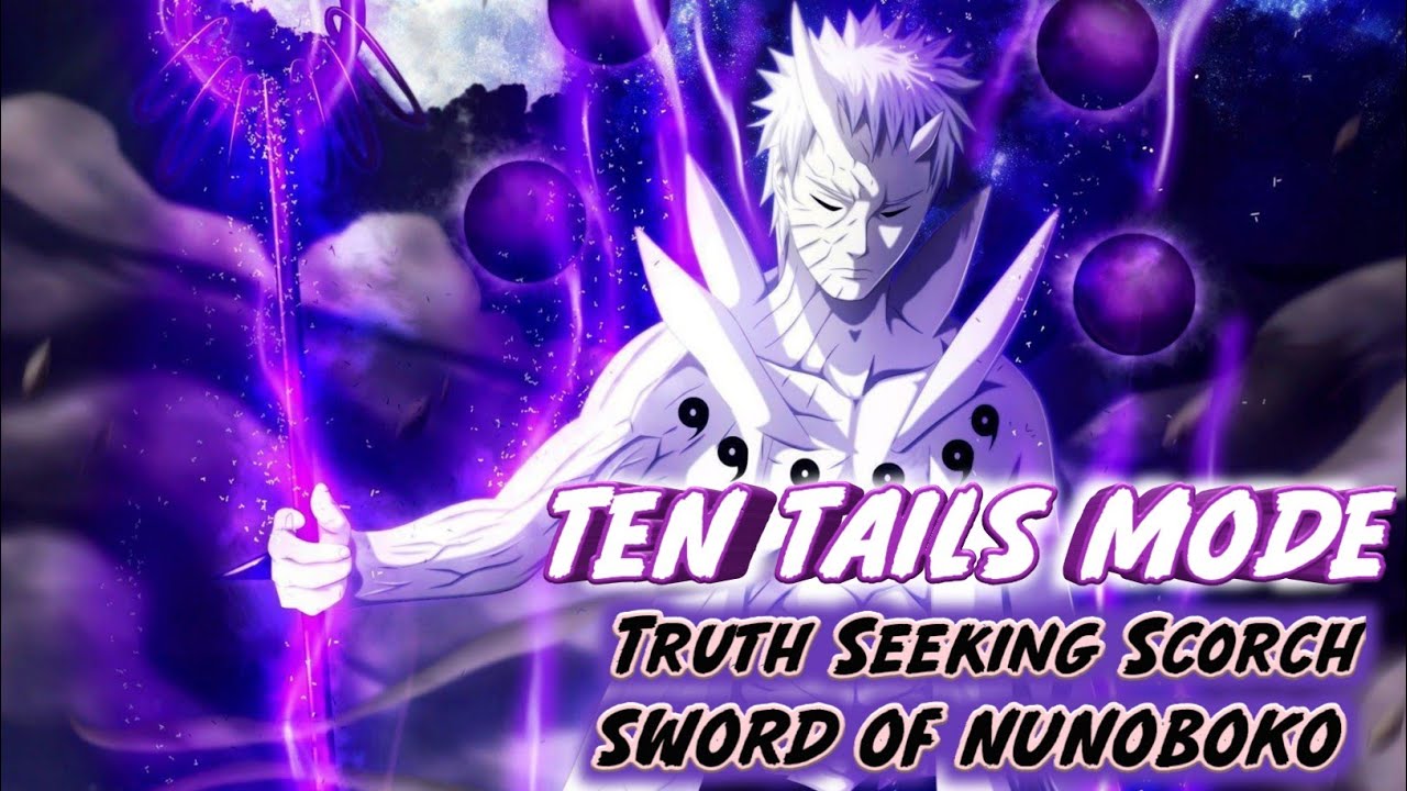 TOBI TEN TAILS JINCHURIKI JUTSU AND SPECIAL ATTACK - NARUTO SHIPPUDEN ...