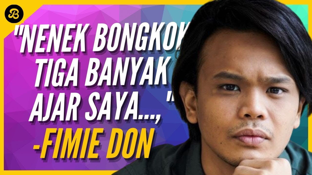 FIMIE DON PANDAI NYANYI RAP, BANYAK TIMBA PENGALAMAN DENGAN YUSRY DI ...