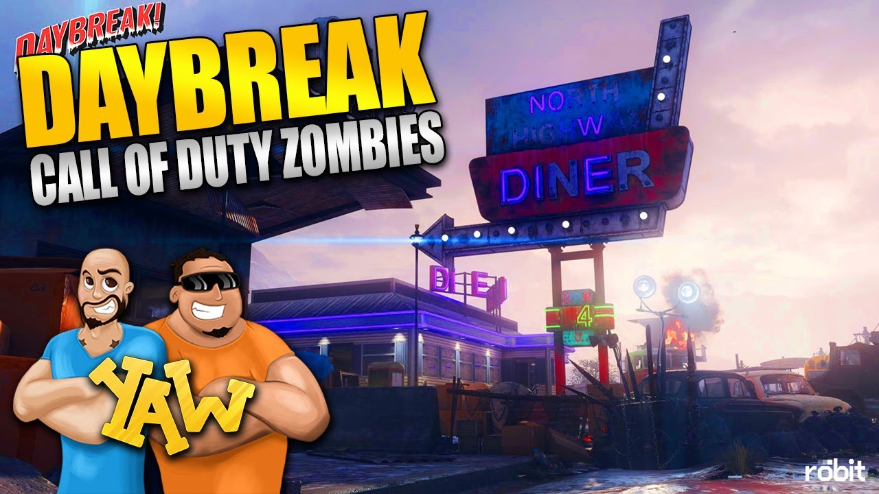 DAYBREAK ZOMBIES - Easter Egg 2nd Attempt (Call of Duty Zombies Mod ...