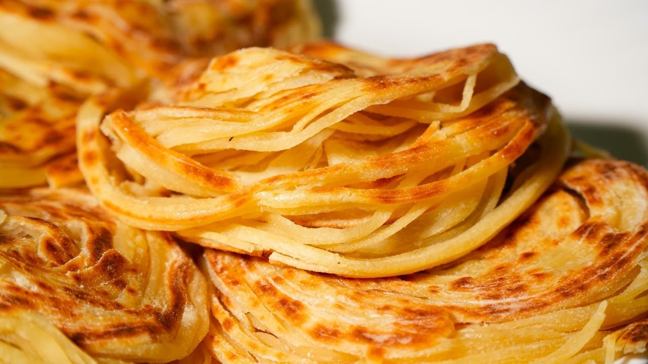 Lachha Bun Paratha Recipe | Lacha Bun Paratha Easy Process at Home ...