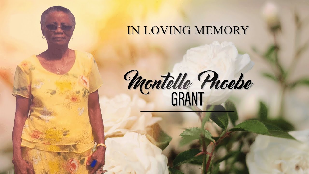 Celebrating the Life of Montelle Phoebe Grant - YouTube