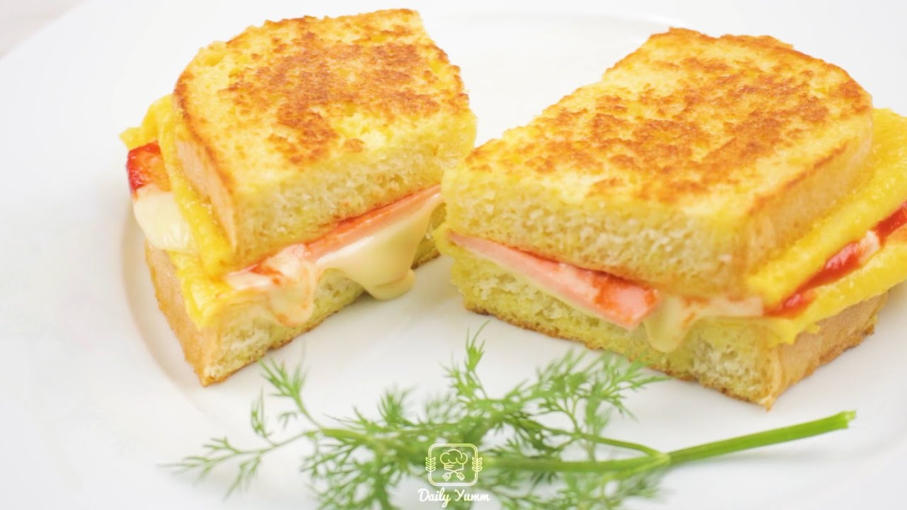 5 Minutes and Breakfast is ready, Quick And Easy Toast Recipe - YouTube