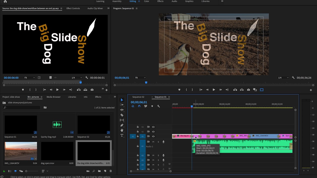 day 3 lecture 2 workflow after effects in premier pro part 1 - YouTube