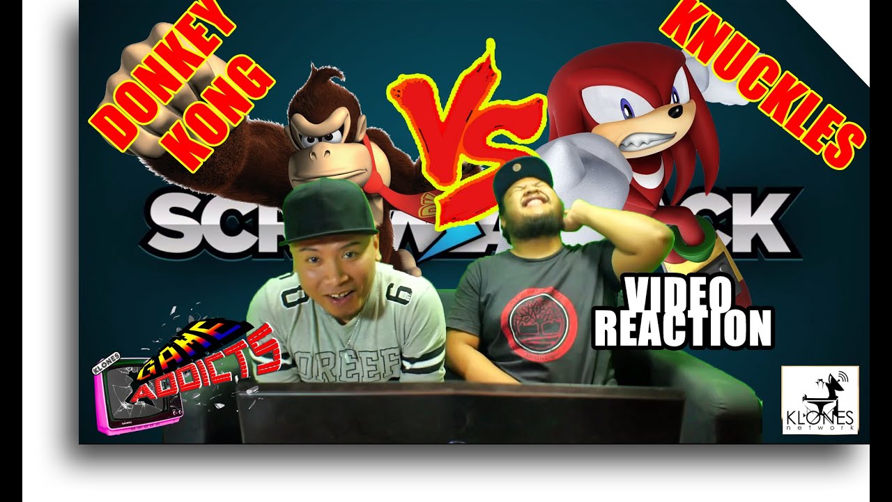 DEATH BATTLE: Donkey Kong VS Knuckles by ScrewAttack (Game Addicts ...