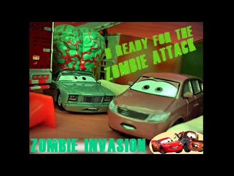 Zombie Invasion at Radiator Springs? | Disney Cars on the Road Doug ...