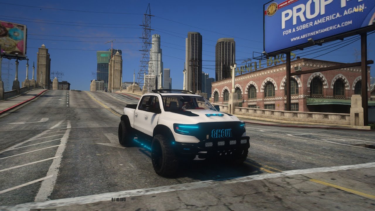 2021 Wide Body Ram 1500 Ghoul Concept | GTA V Car Mods - YouTube