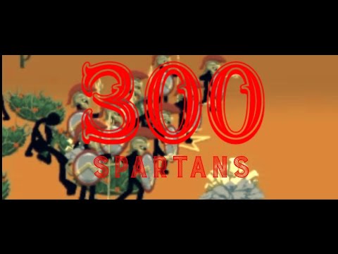 Stick war legacy, but it's 300 hot gates scene - YouTube