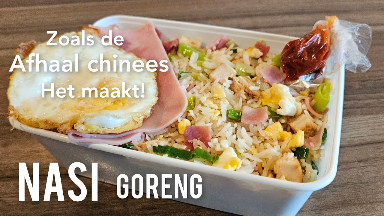 nasi zoals de afhaal chinees maken|make fried rice like the takeaway ...