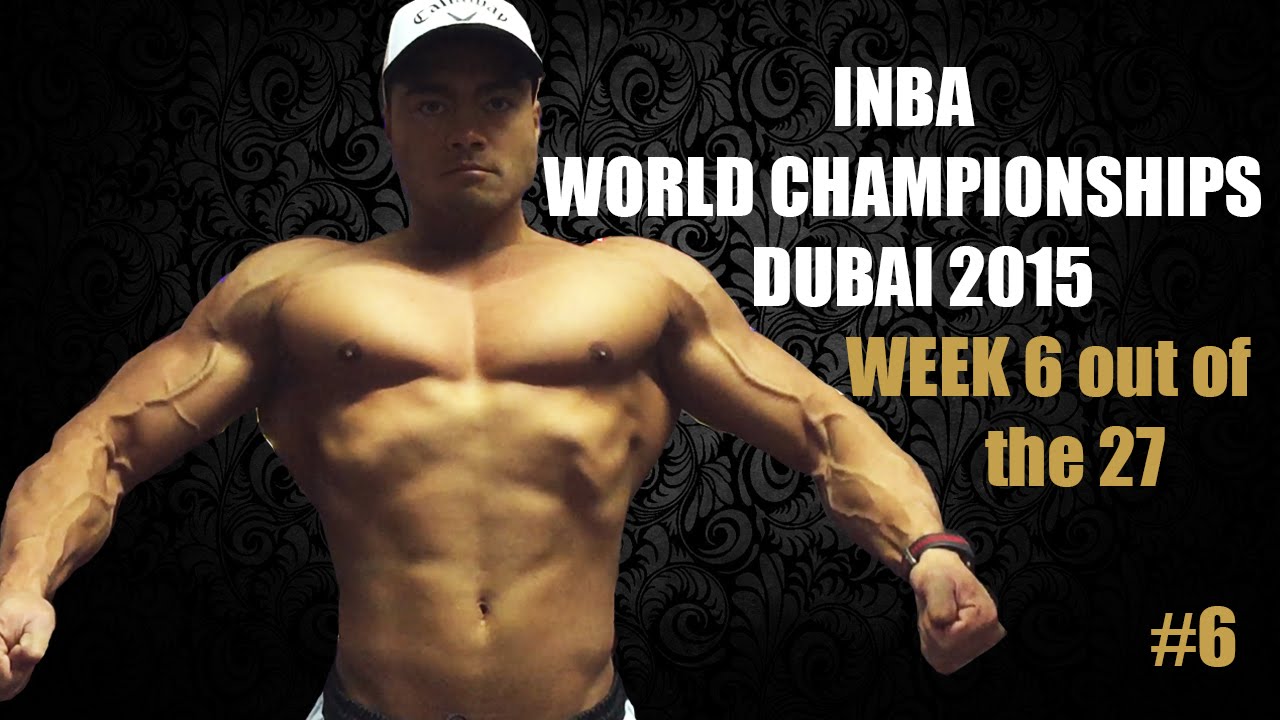 Pre-contest INBA Natural Bodybuilding World's Dubai 2015 - #6 - YouTube