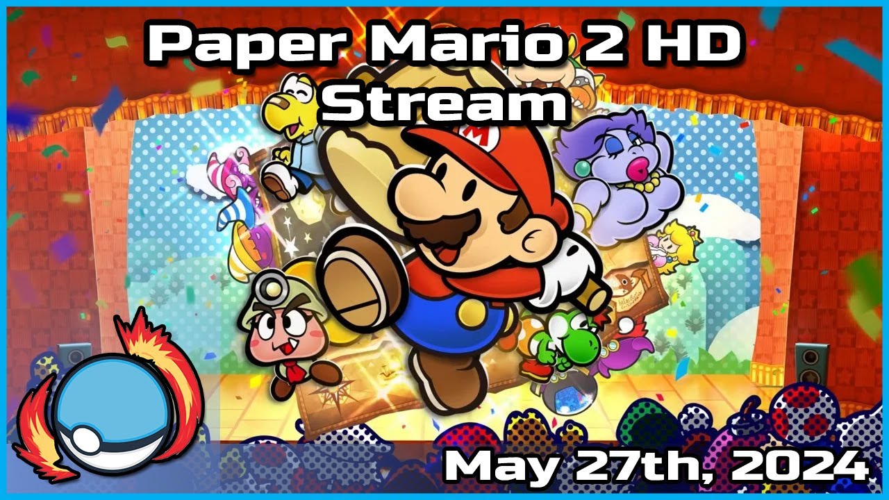 Paper Mario 2 Let's Re-Play | Part 2 | Paper Mario The Thousand Year ...