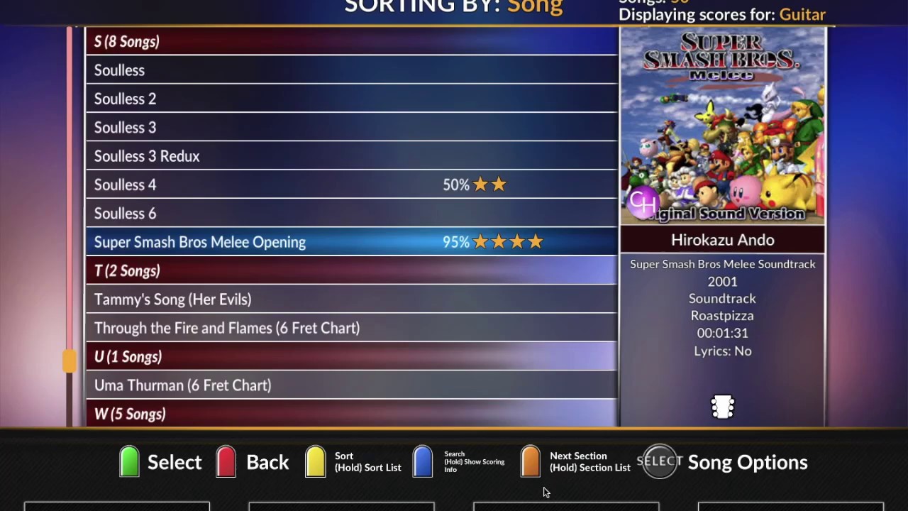 Super Smash Bros Melee Opening Clone Hero Chart + Download - YouTube