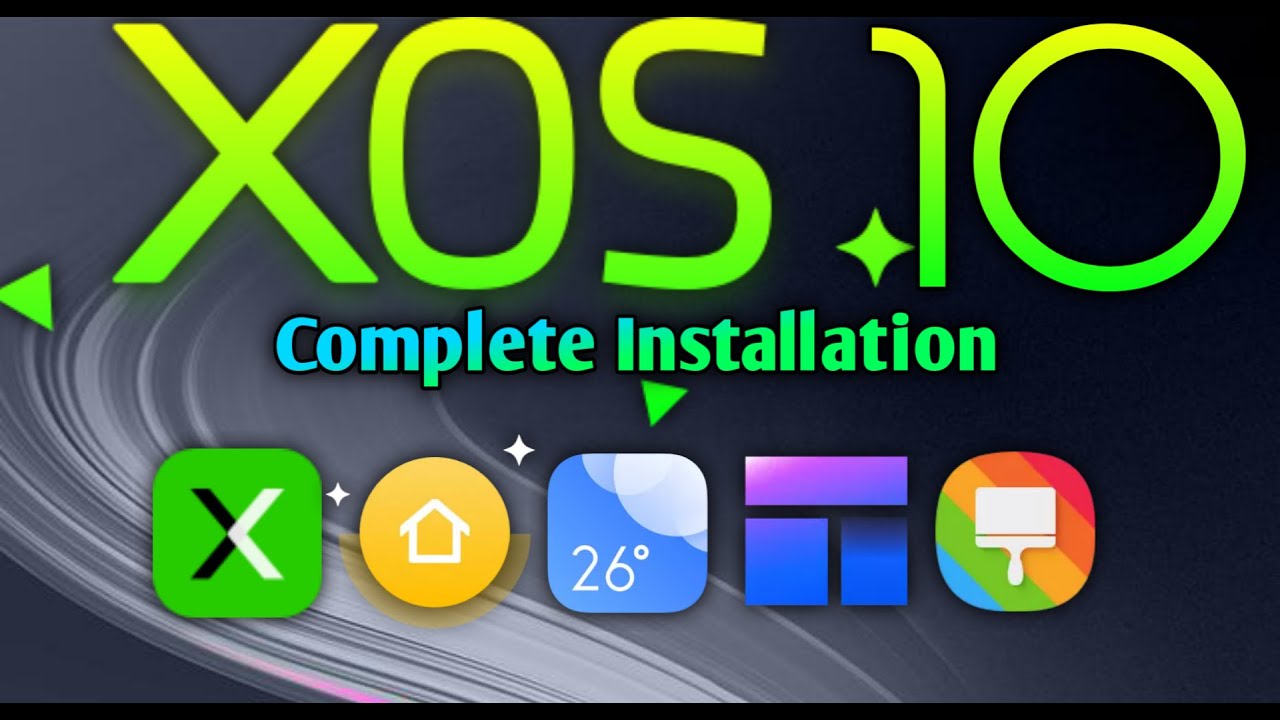 xos 10 complete Installation for infinix mobiles - YouTube
