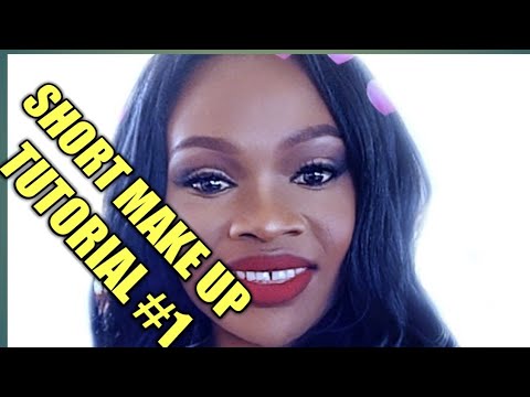 short make up tutorial #1 for beginners & experts - YouTube