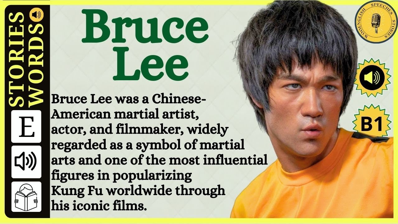 Bruce Lee || Learn English Through Story || Graded Reader |English ...